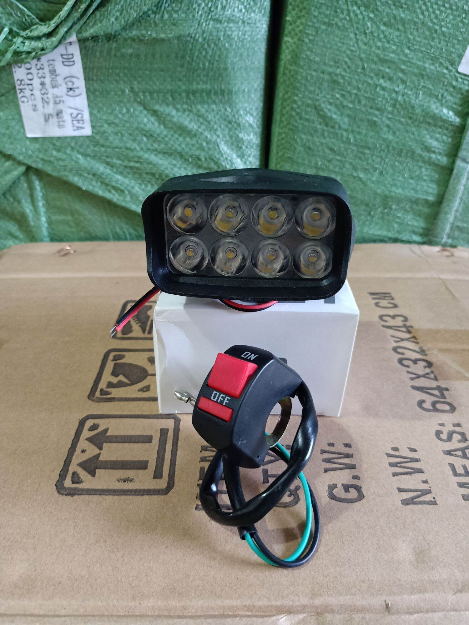 LAMPU TEMBAK LED TAMBAHAN 12 VOLT UNIVERSAL SEMUA MOTOR | Lazada Indonesia