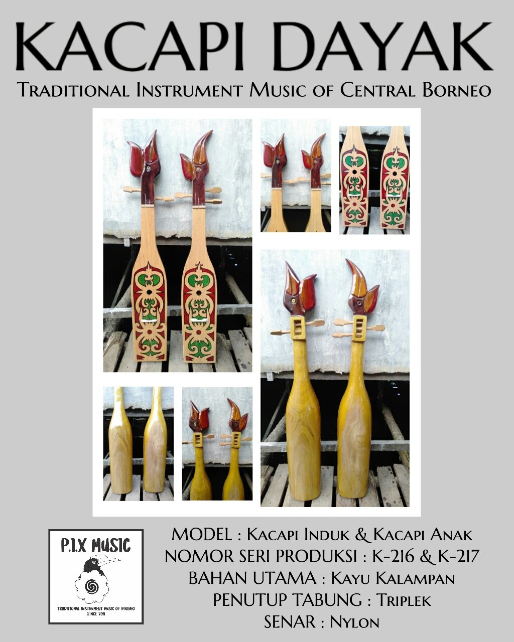 Kacapi Dayak | Lazada Indonesia