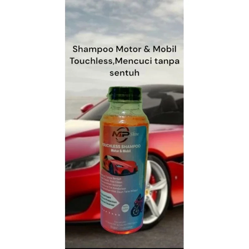 Shampo Motor & Mobil Touchless Tanpa Sentuh Botol 250 ML | Lazada Indonesia