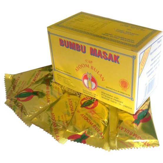 bumbu atom bulan rp 3000 isi 3 sachet. | Lazada Indonesia