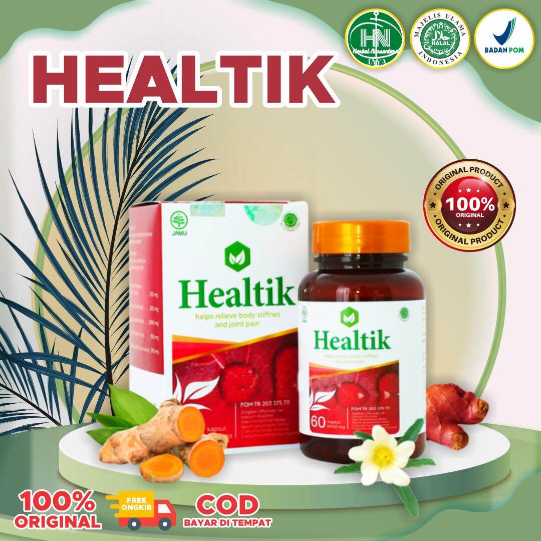 HEALTIK AMPUH ATASI REMATIK, ASAM URAT, DAN NYERI SENDI | Lazada Indonesia