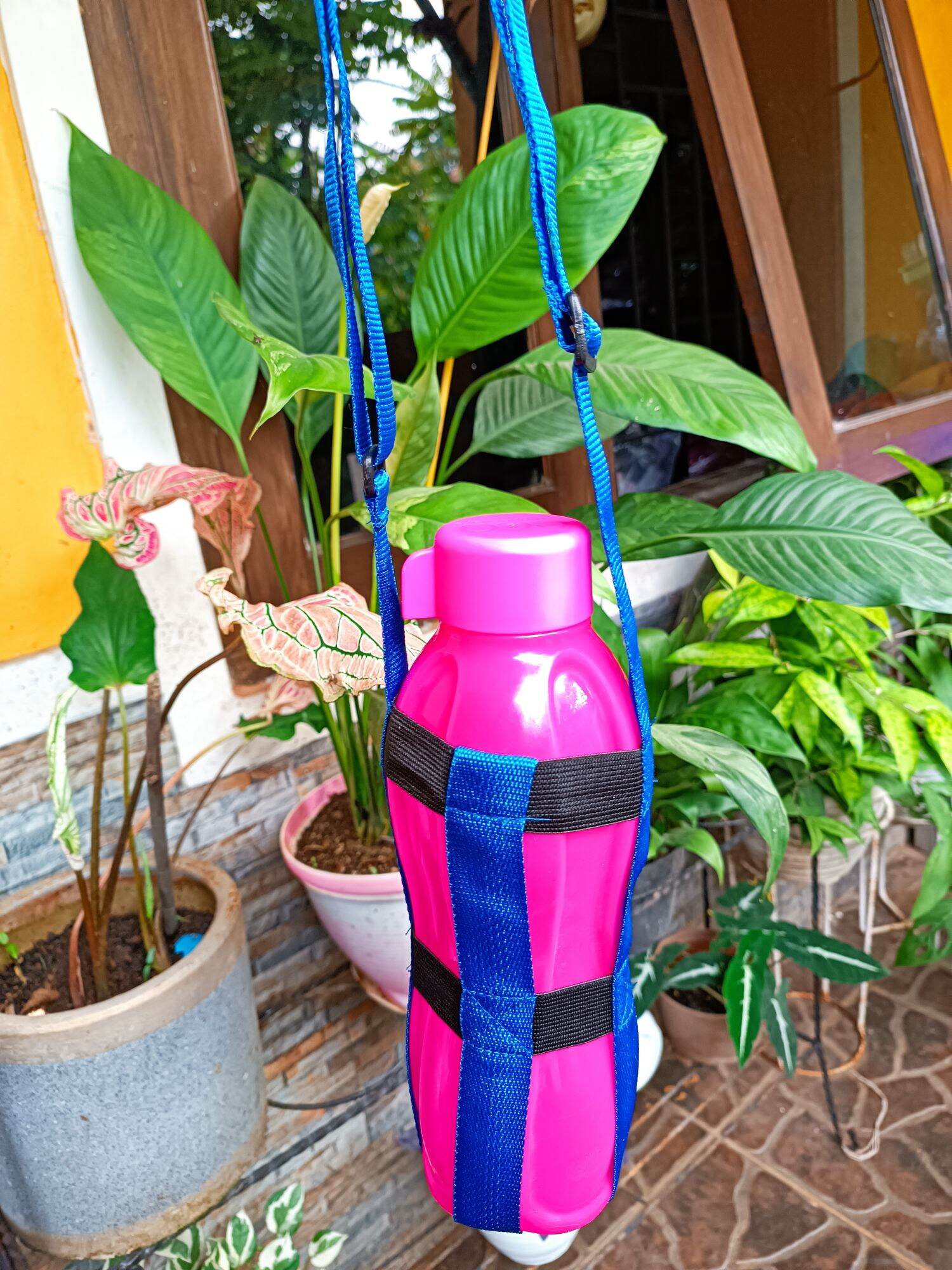 Strap Bottle 750ml & 1 Liter / tali botol karet 2/ manasik haji ...