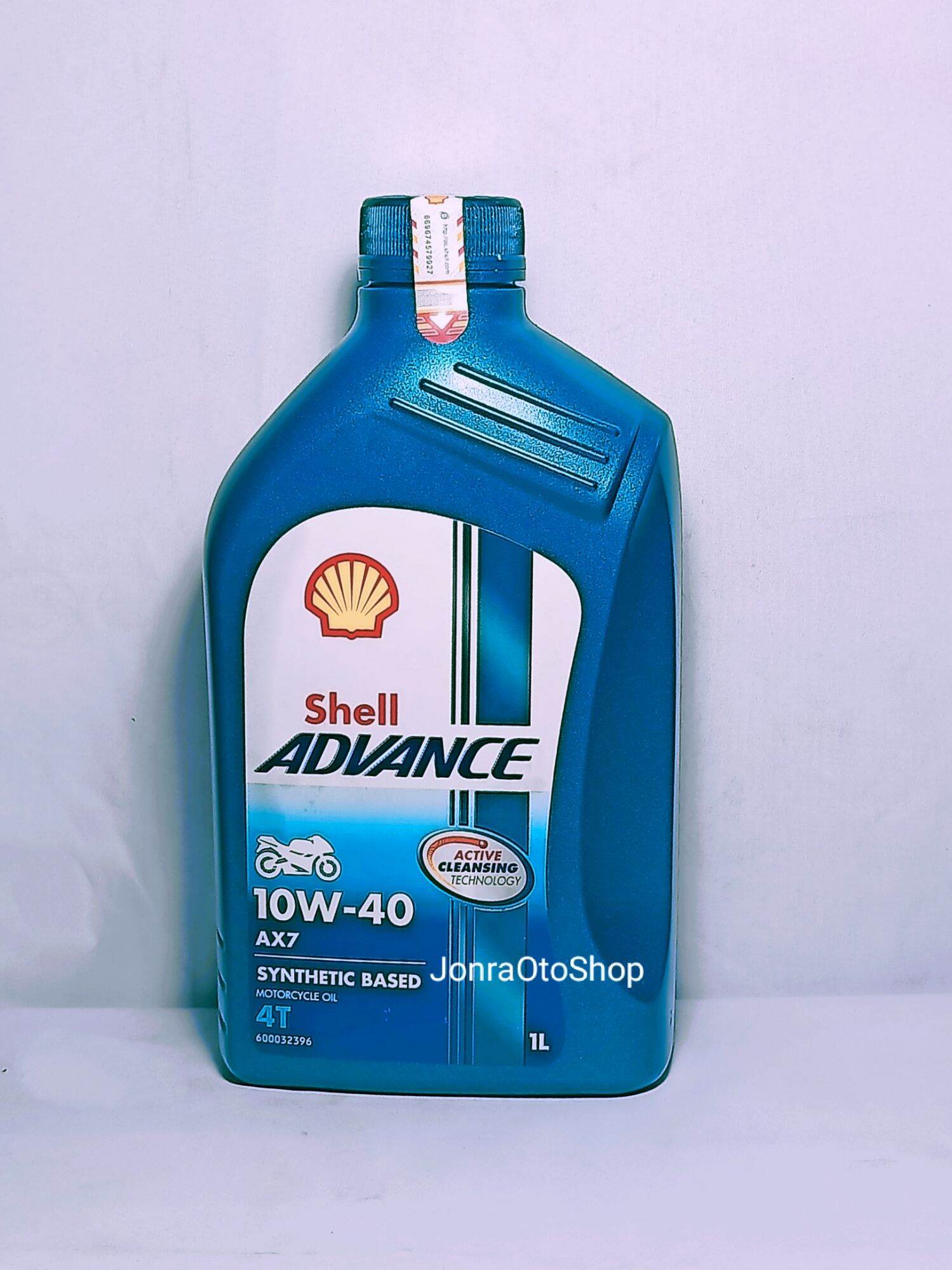 [ ASLI ] Oli Mesin Shell Advance AX7 1 Liter | Lazada Indonesia