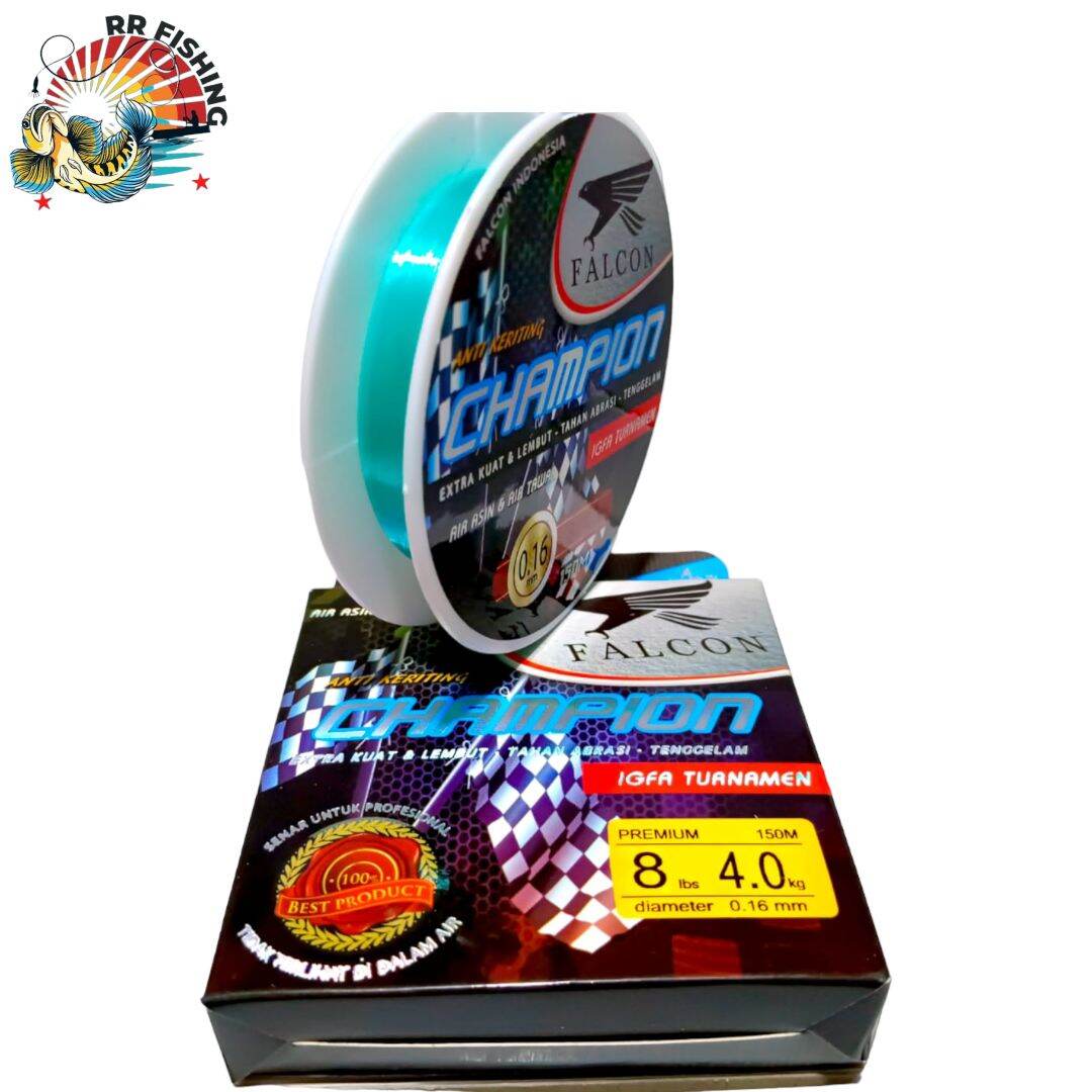 Senar Pancing Falcon Champion Original Anti Kriting | Lazada Indonesia