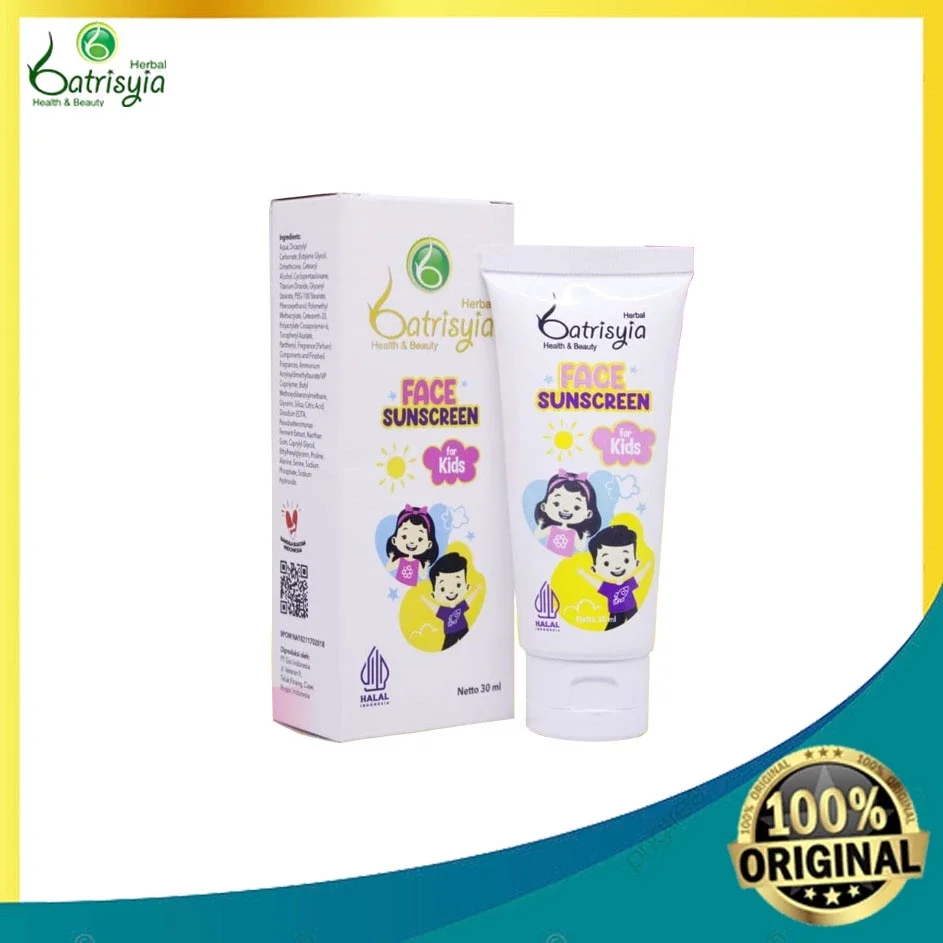Batrisyia Face Sunscreen For Kids / Sunscreen Anak / Sunblock untuk ...