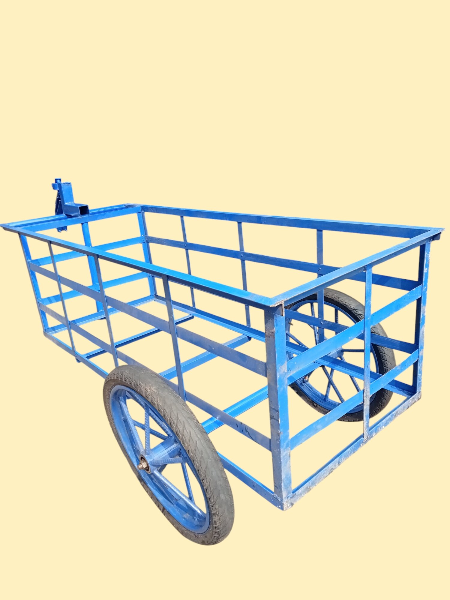 Gerobak Derek Motor Rangka Besi (Barrow crane) UK.P.150cm L.60cm T.50cm ...