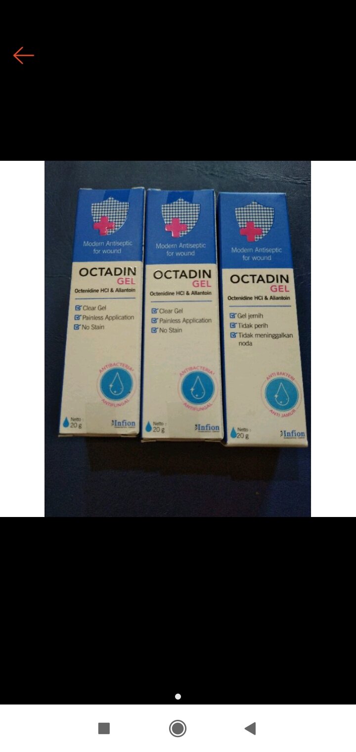 octadin gel salep luka original | Lazada Indonesia