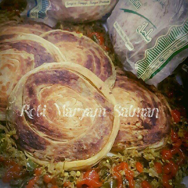 Roti maryam salman asli rasa DAGING 1 pack isi 5 roti mariam stasiun ...