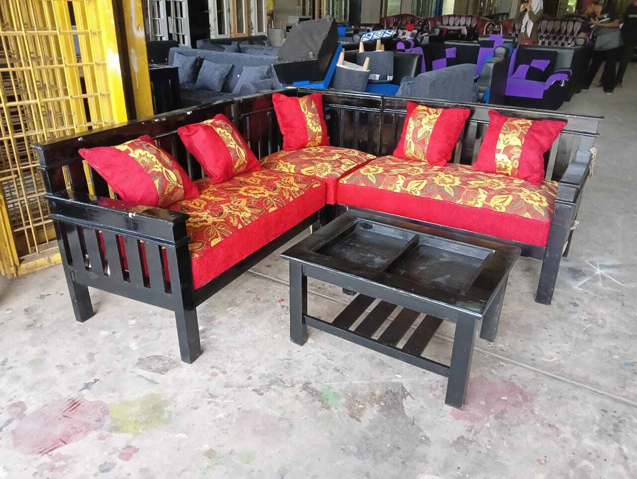 sofa kayu minimalis | Lazada Indonesia