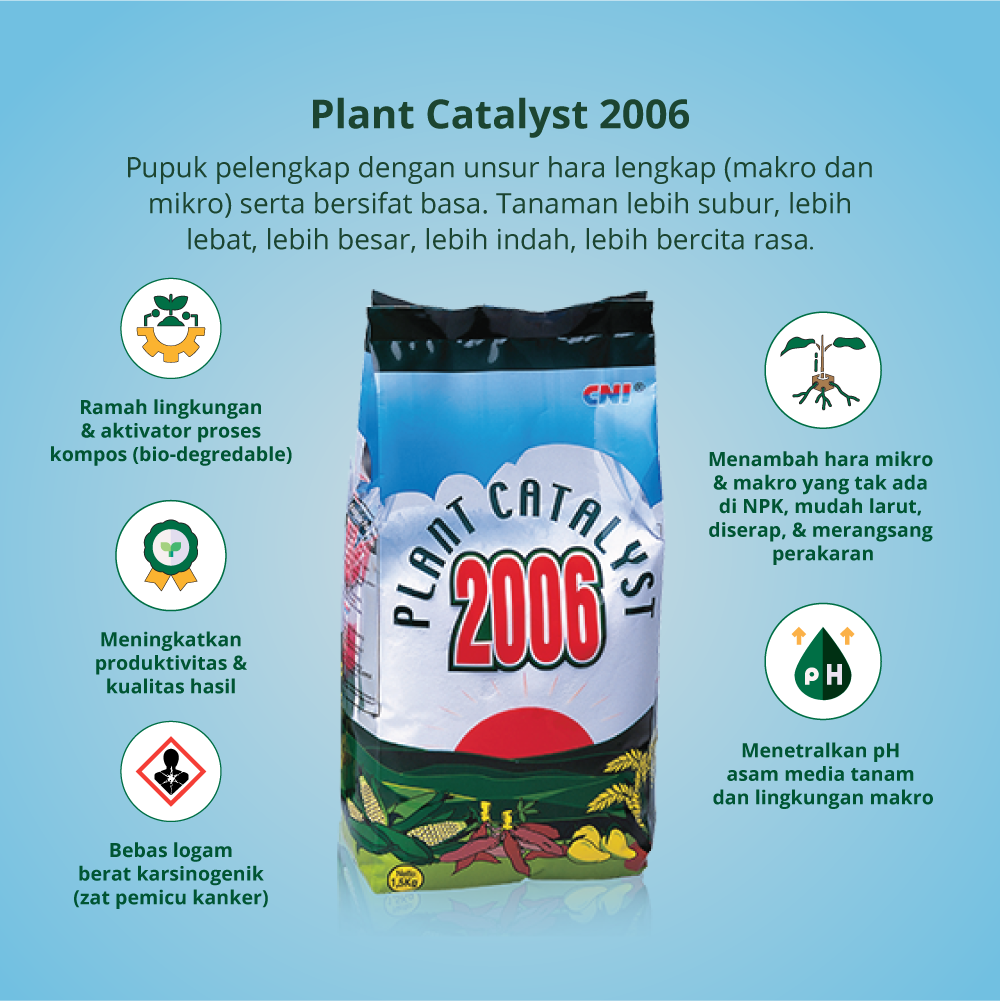 CNI Plant Catalyst 2006 1.5 Kg Pupuk Tanaman | Lazada Indonesia
