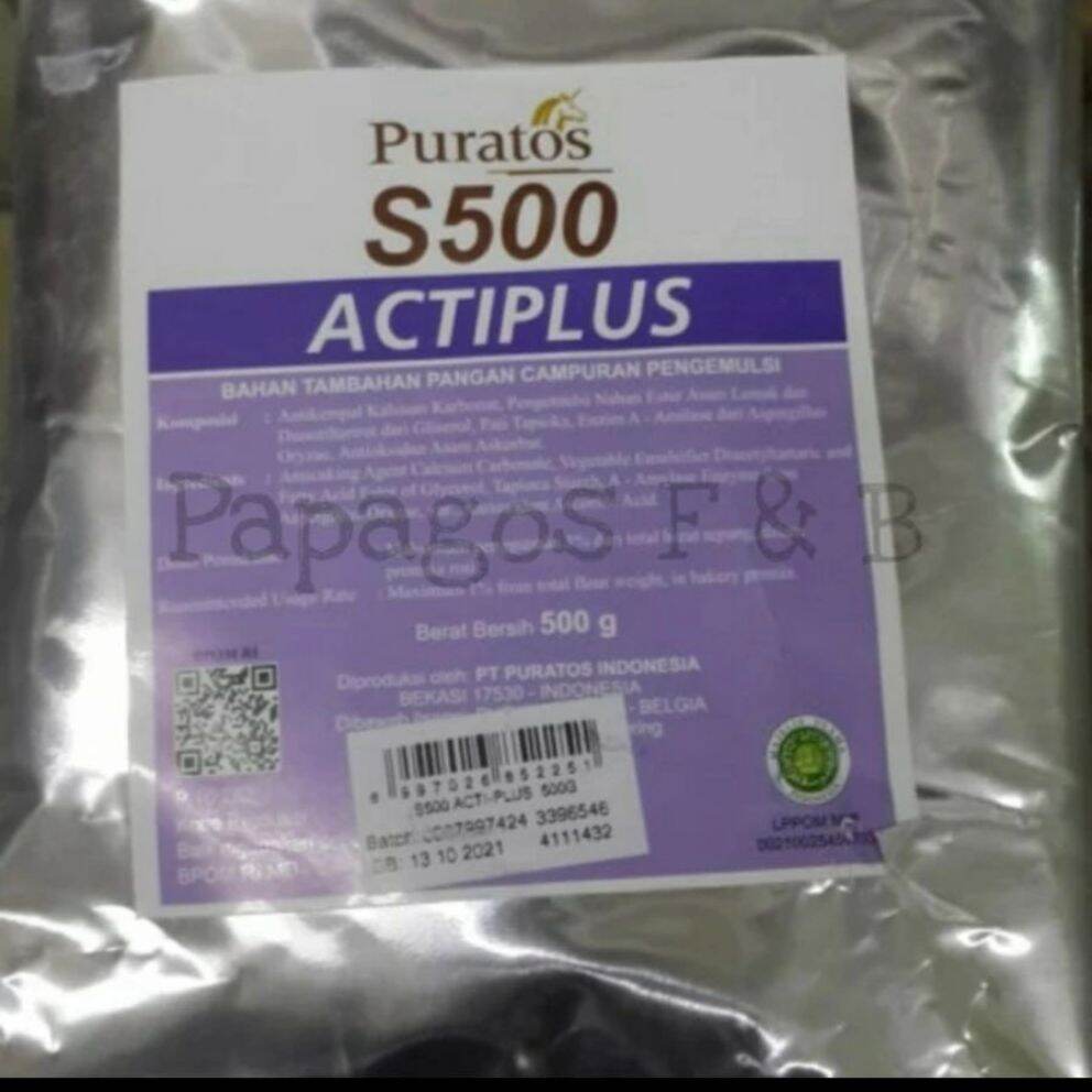 Pemgembang Roti Puratos S500 Actiplus Bread Improver 500 gr / gram ...