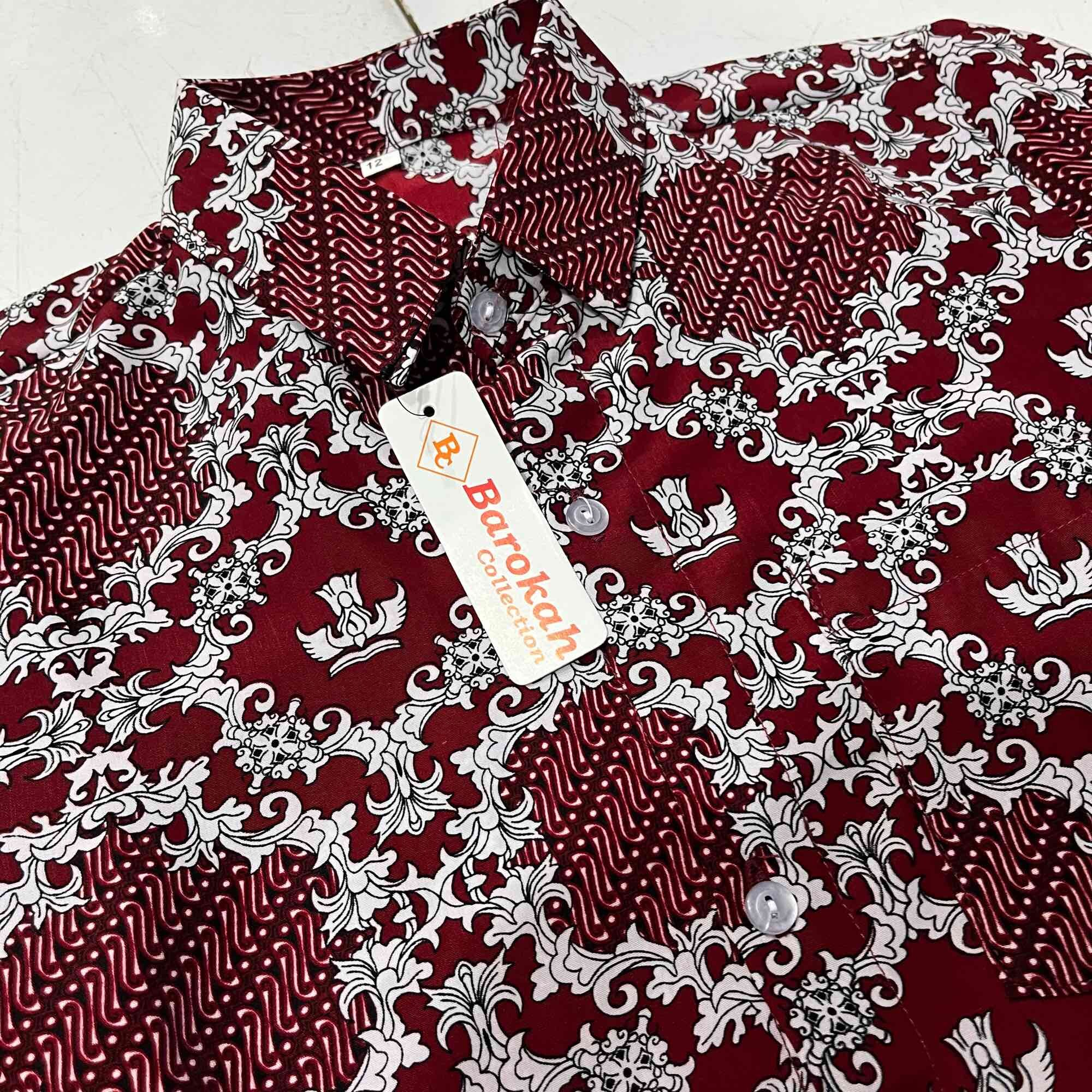 Seragam sekolah batik SD merah nasional | Lazada Indonesia
