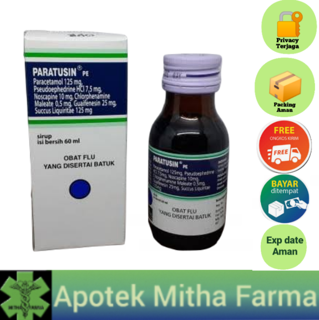 PARATUSIN SIRUP 60 ML | Lazada Indonesia