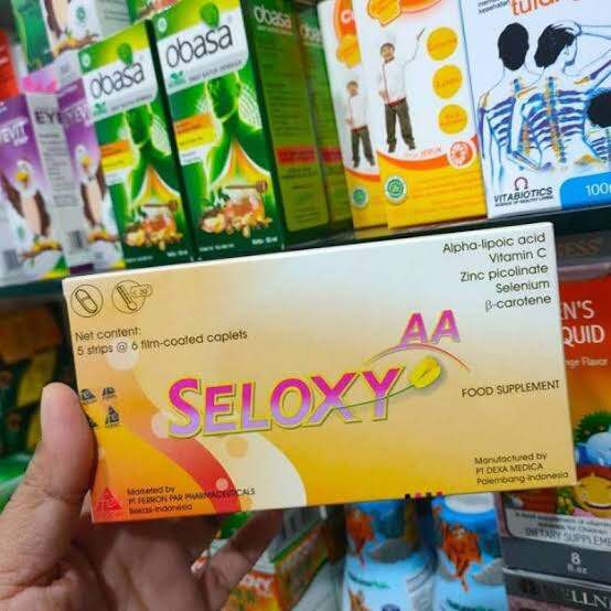 Seloxy AA Strip 6 Kaplet Multivitamin Kesehatan | Lazada Indonesia