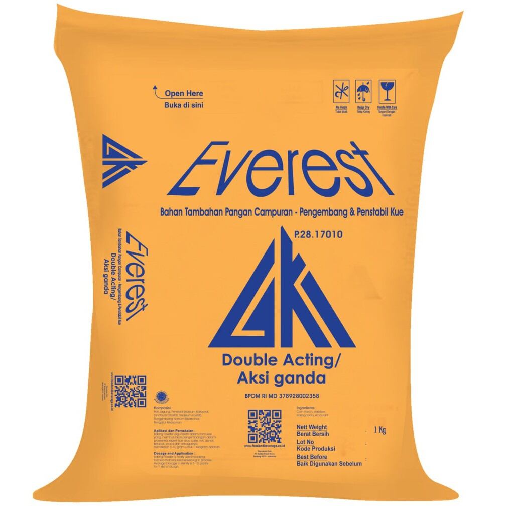 baking powder Everest 1kg repack | Lazada Indonesia