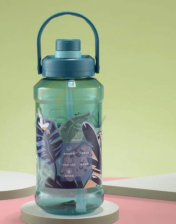 Botol Minum Transparan Polos Kapasitas 1,8 Liter Botol Minum Jumbo ...