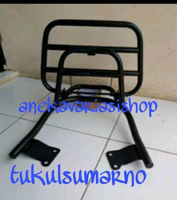 Back Rack Yamaha fazzio hybrid model Vespa / aksesoris Yamaha fazzio ...