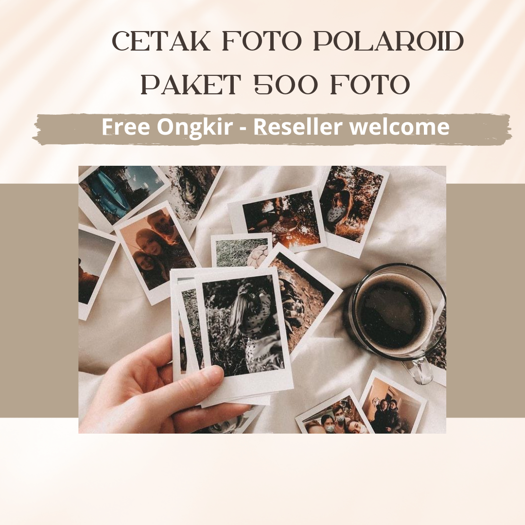 Cetak foto polaroid 500 foto | Lazada Indonesia