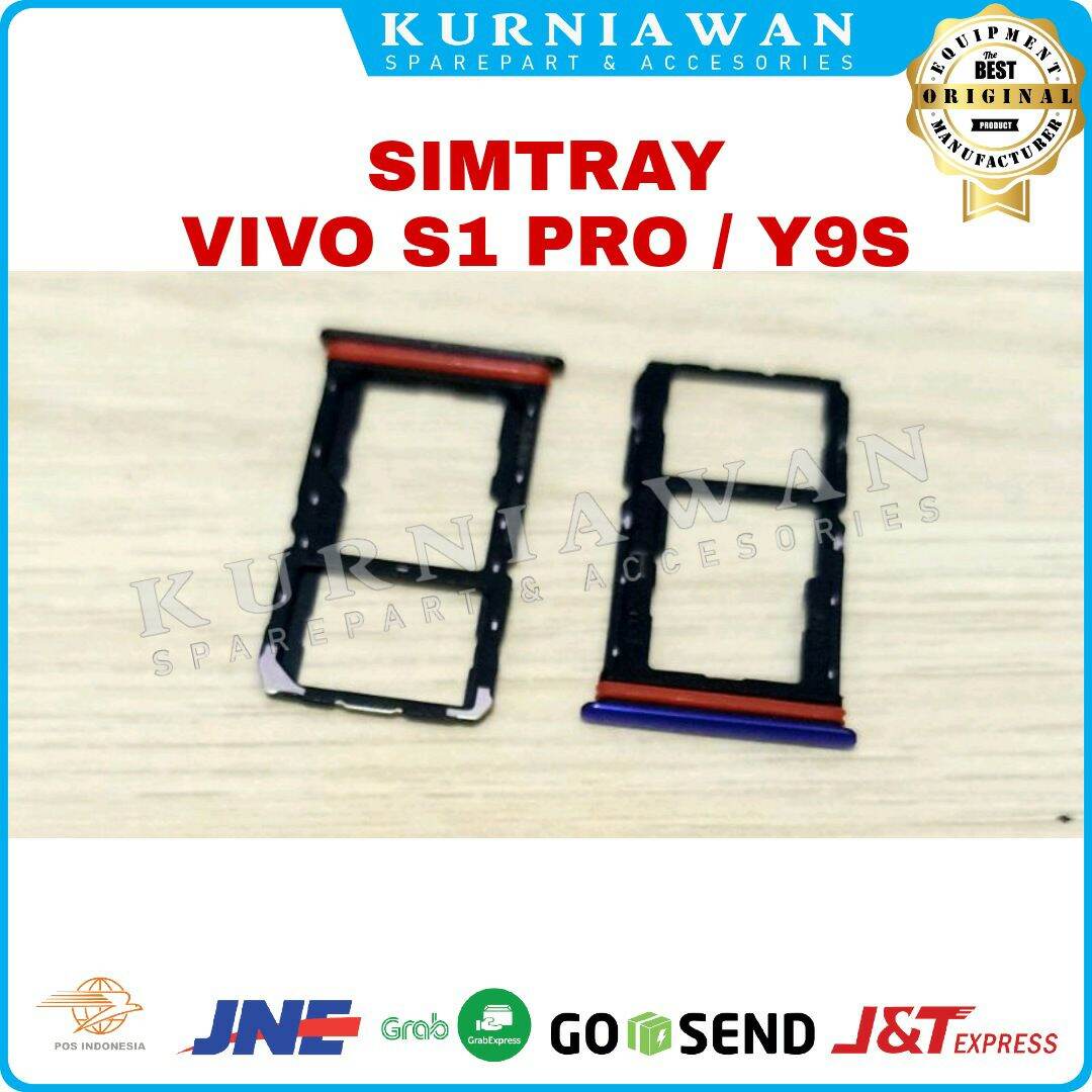 Simtray Vivo S1 Pro Tempat Sim Tempat Simcard Slot Sim Holder Sim Lock ...