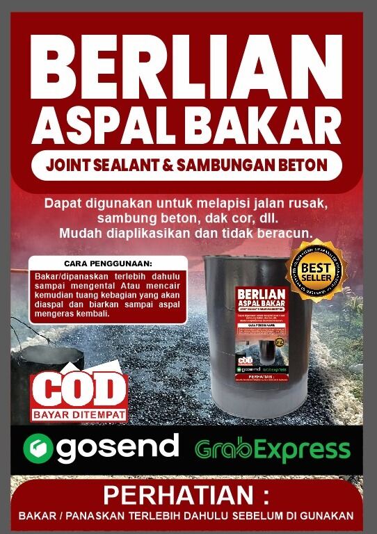 aspal bakar aspal padat 20kg joint sealent | Lazada Indonesia