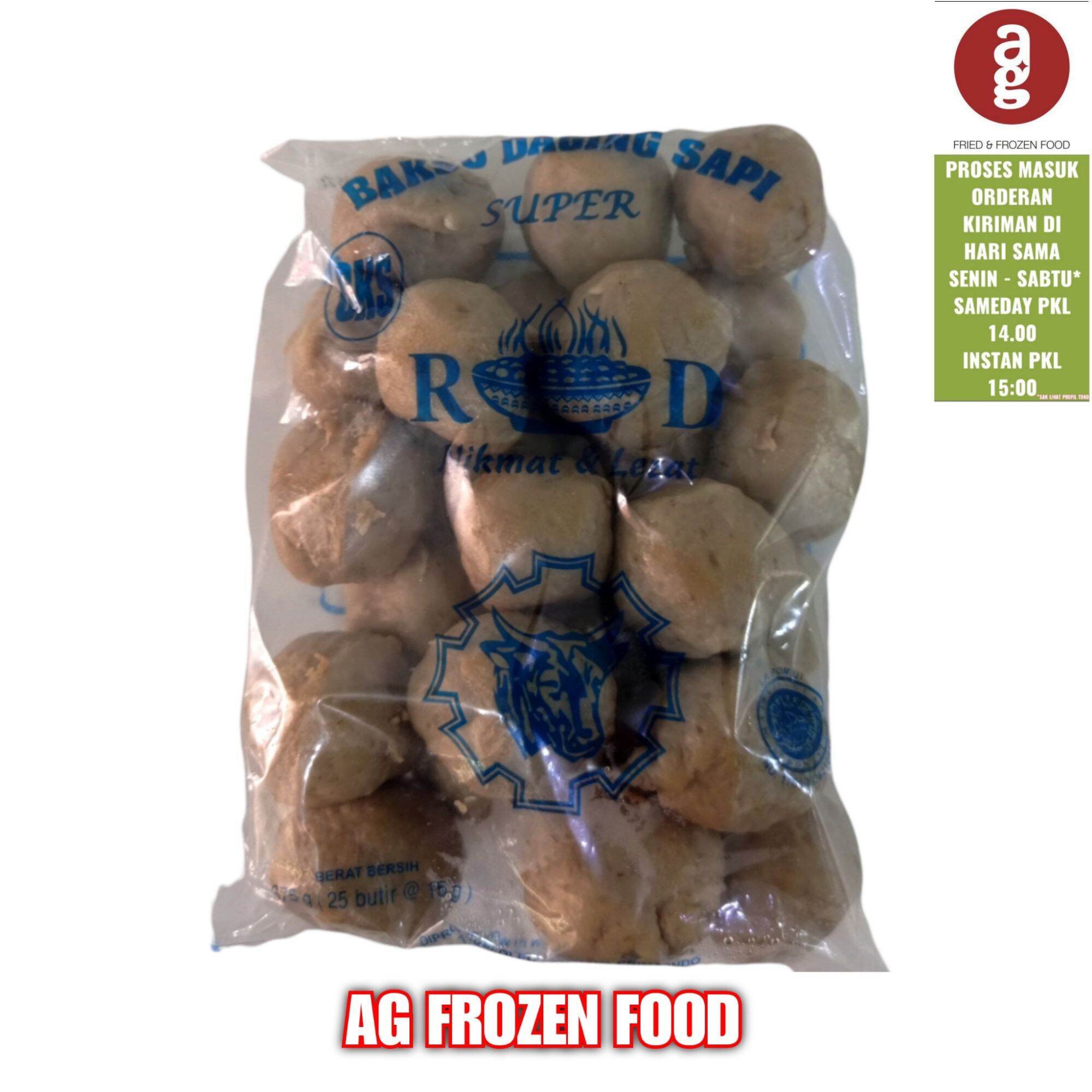 Baso RD biru Isi 25 pcs | Lazada Indonesia