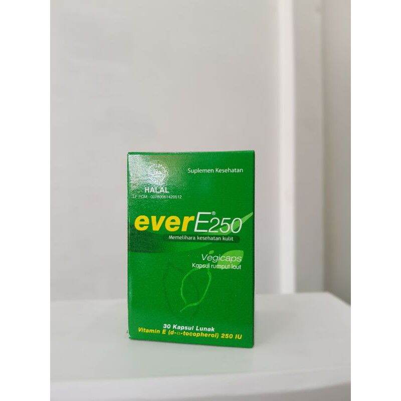 Ever E 250 IU isi 12 kapsul isi 30 kapsul vitamin kulit - kesuburan ...