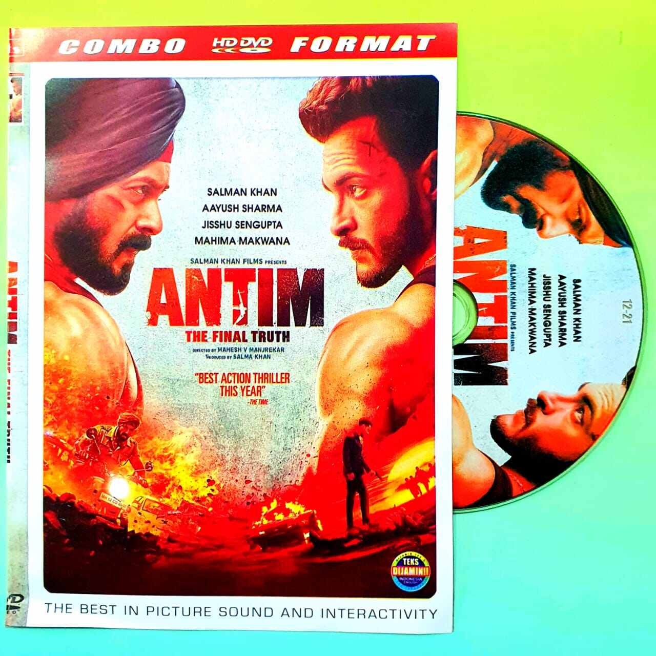 KASET DVD FILM INDIA SALMAN KHAN TERBARU ANTIM THE FINAL TRUTH-KASET ...