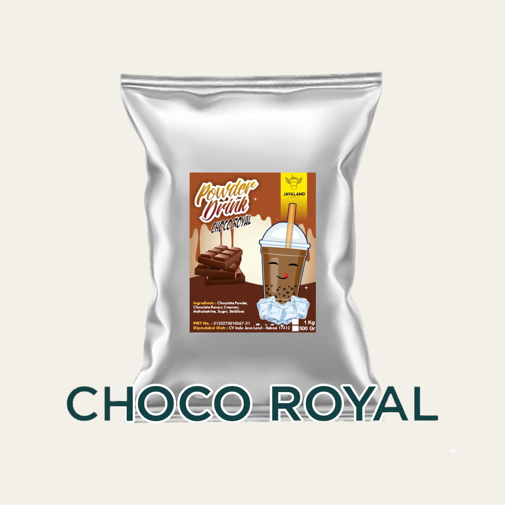 Javaland Serbuk Minuman Kemasan 1kg Rasa Choco Royal Powder Drink ...