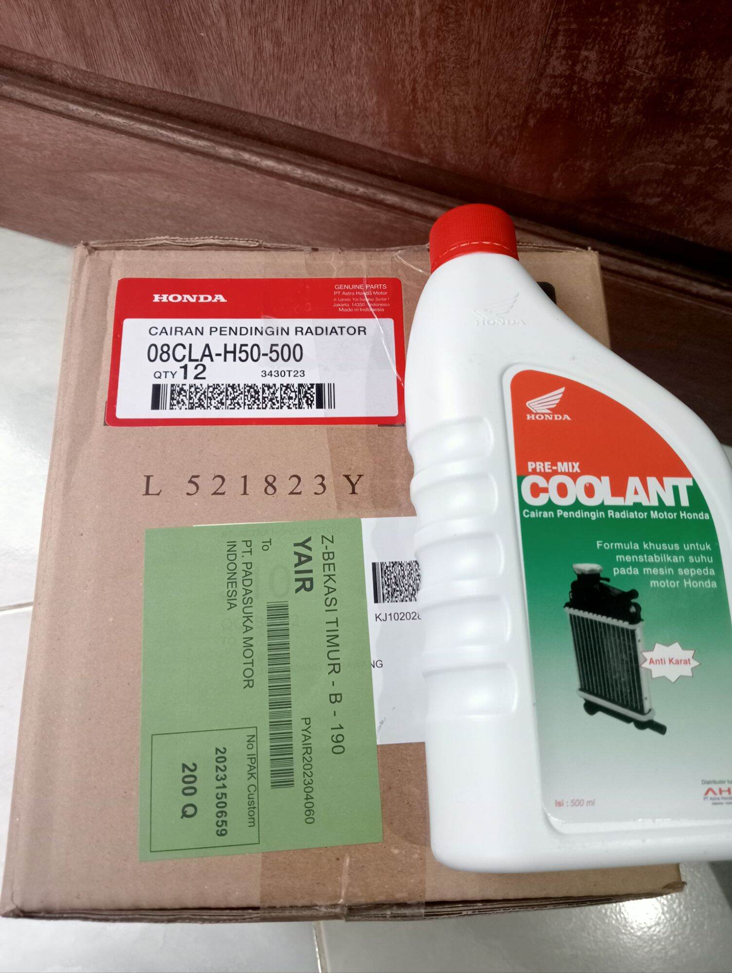 AIR RADIATOR COOLANT CAIRAN PENDINGIN KEMASAN 500ml | Lazada Indonesia