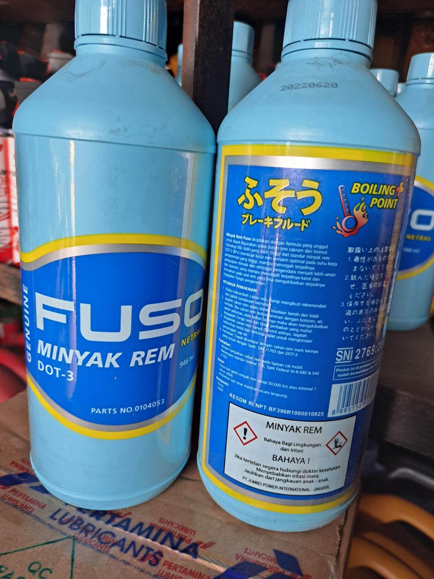 MINYAK REM / FUSO BRAKE FLUID DOT 3 956 ml | Lazada Indonesia
