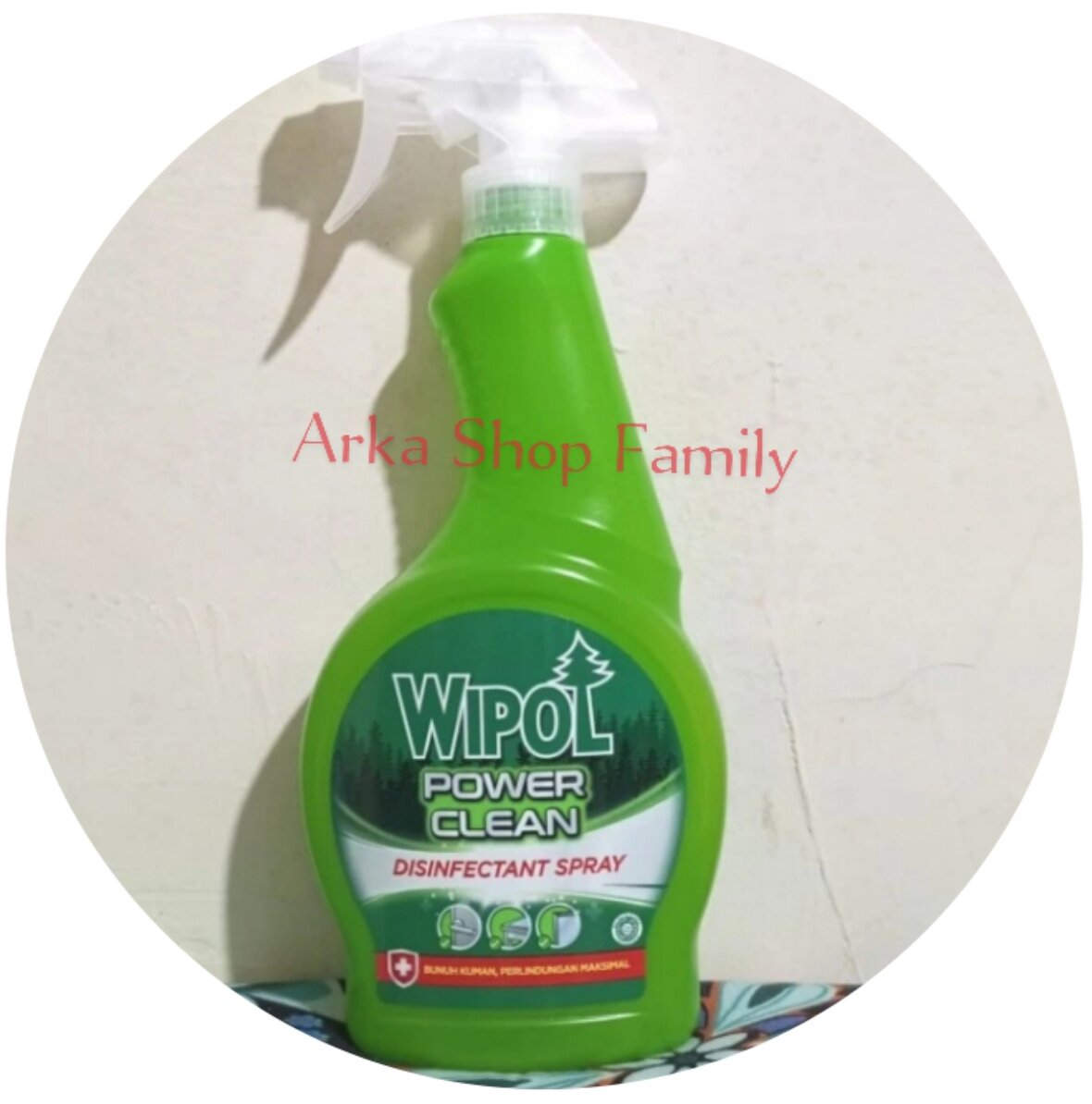 WIPOL Disinfectant Disinfektan Spray 500ml | Lazada Indonesia