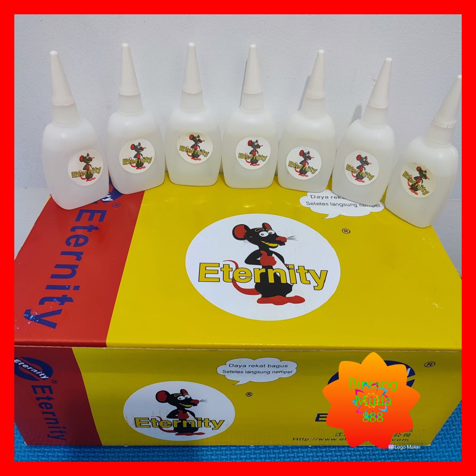 Lem Korea Eternity Super Jumbo / Lem Setan / Lem Serbaguna / Lem Tetes ...