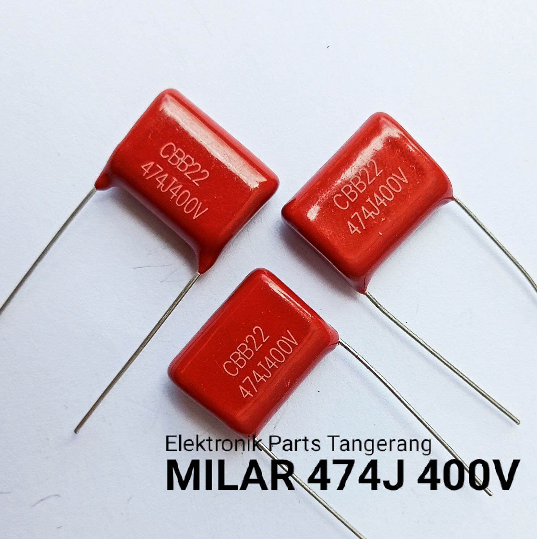 KAPASITOR MILAR 474J 400V CAPACITOR MILAR 474J 400V KAPASITOR MILAR ...