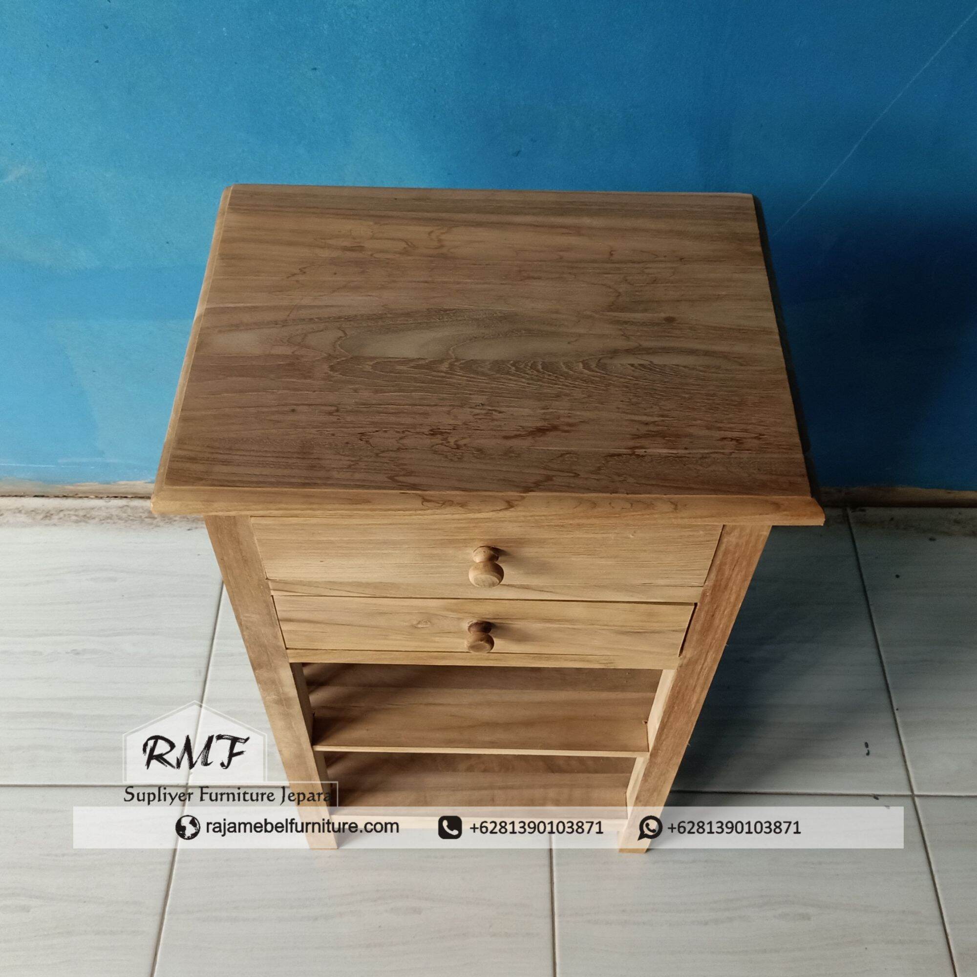 meja dispenser jati murah meja galon tempat dispenser rak buku jati ...