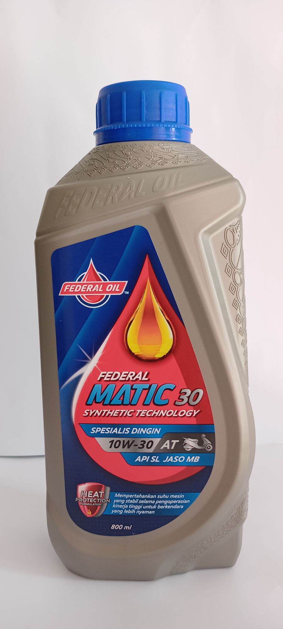 OLI MATIC OLI FEDERAL MATIC 0.8L SESUAI UNTUK MOTOR HONDA MATIC DAN ...