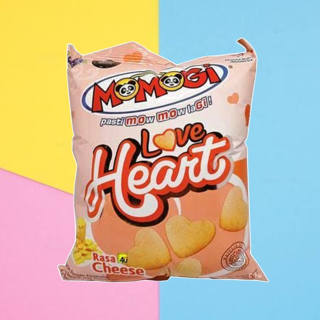 Momogi Love Heart -Keju/Cheese 20gr -1 BUNGKUS | Lazada Indonesia