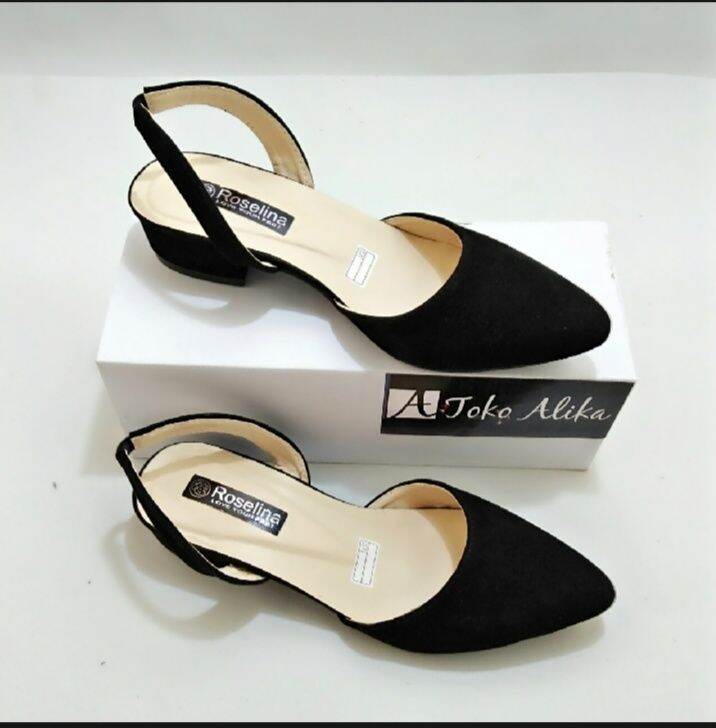 sendal heels bapau wanita hak tahu tinggi 3cm terbaru 2024 | Lazada ...