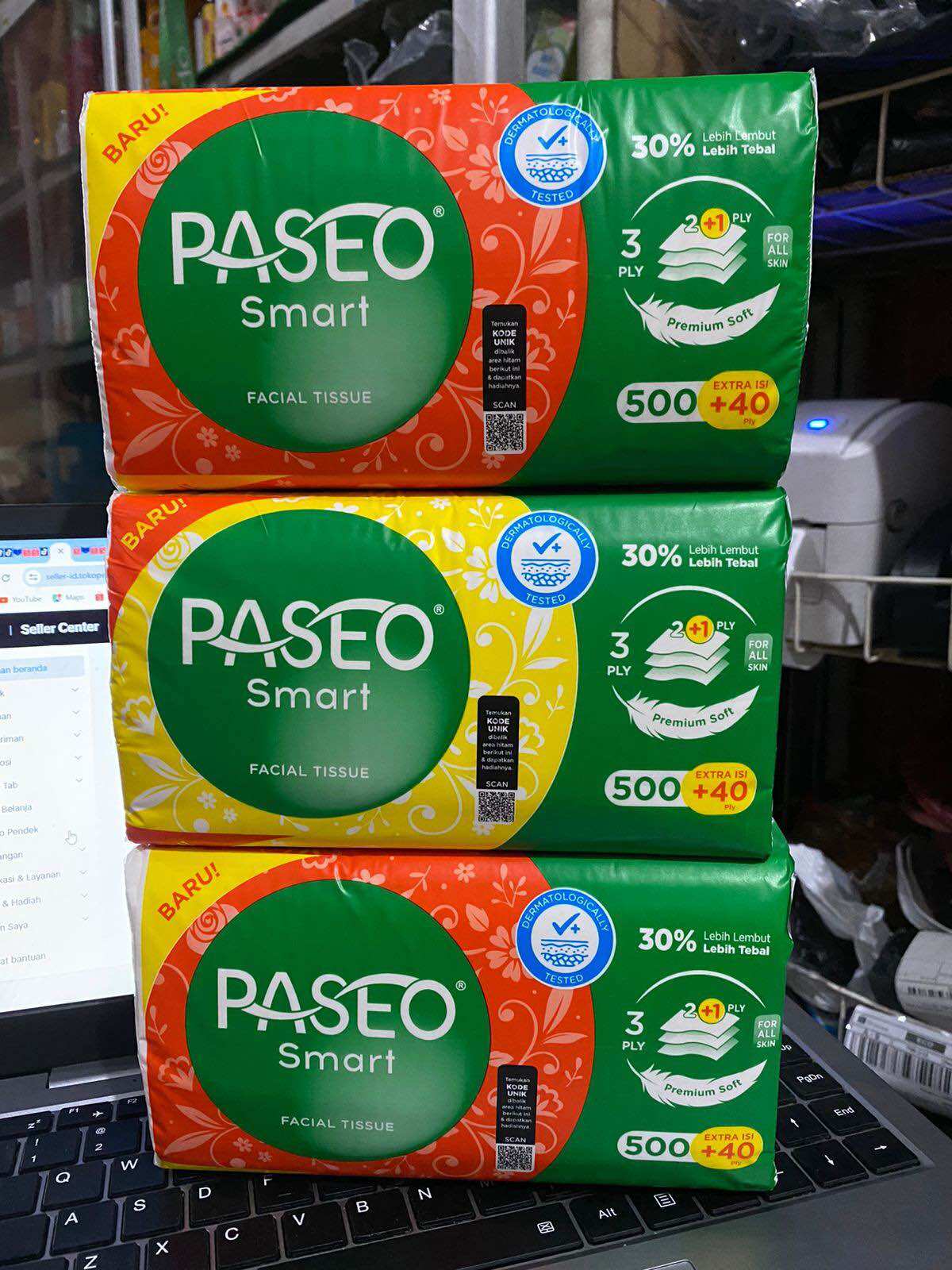 Tisu Paseo smart 500+40 lembar / Tisu Paseo 250sheet | Lazada Indonesia