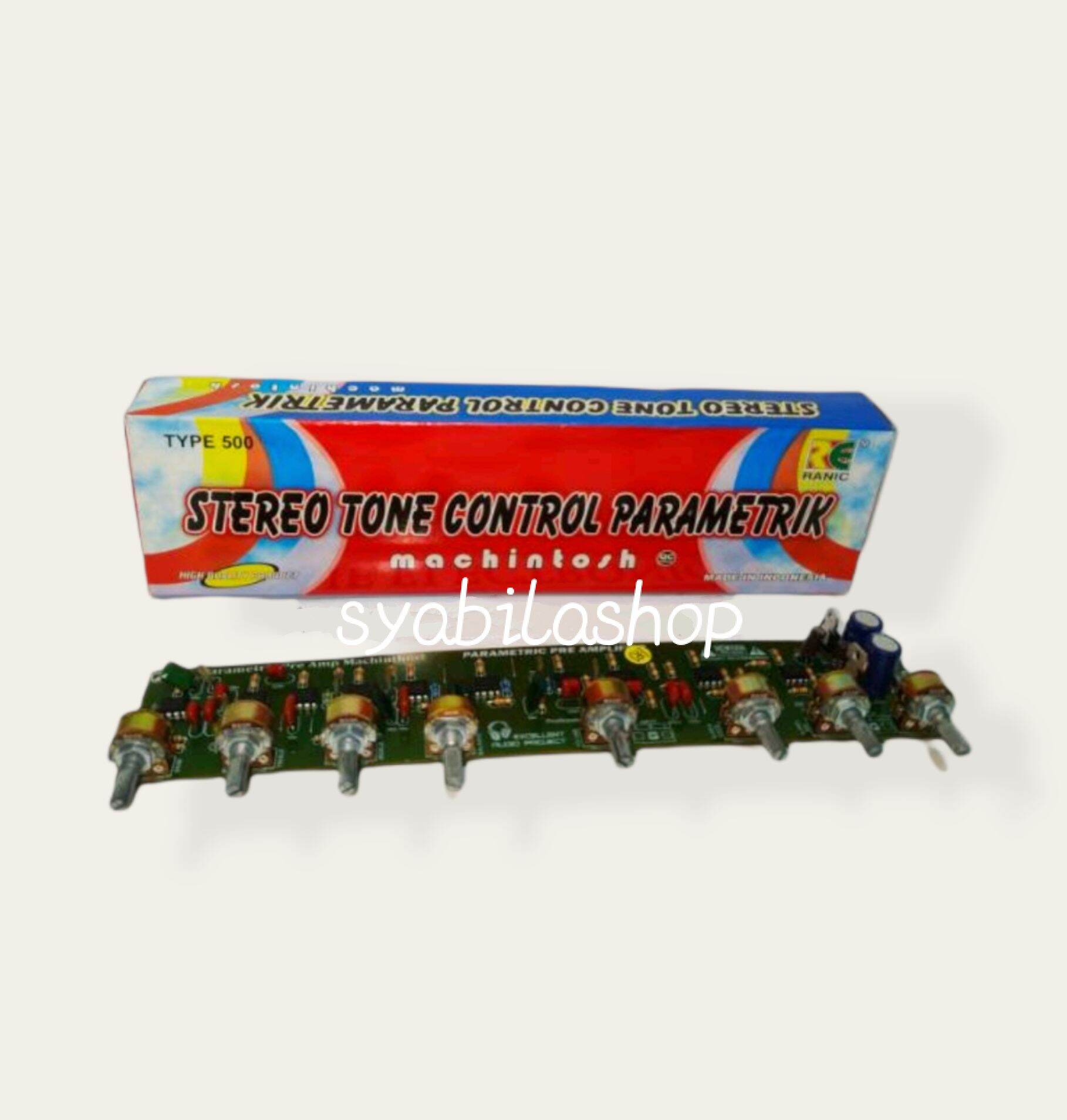 KIT TONE CONTROL STEREO PARAMETRIK PRE AMPLIFIER MACHINTOSH | Lazada ...