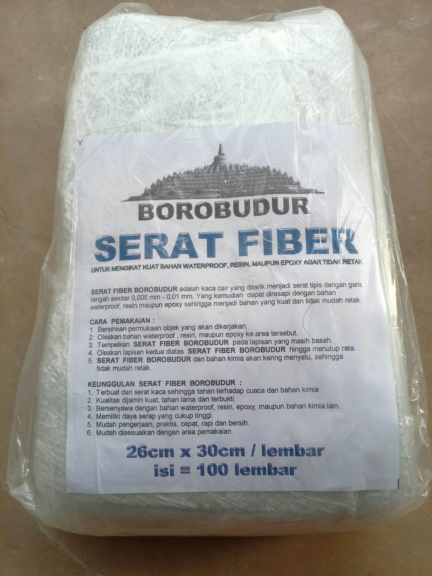 serat fiber aquaproof 26 cm x 30 cm harga per 5 lembar | Lazada Indonesia
