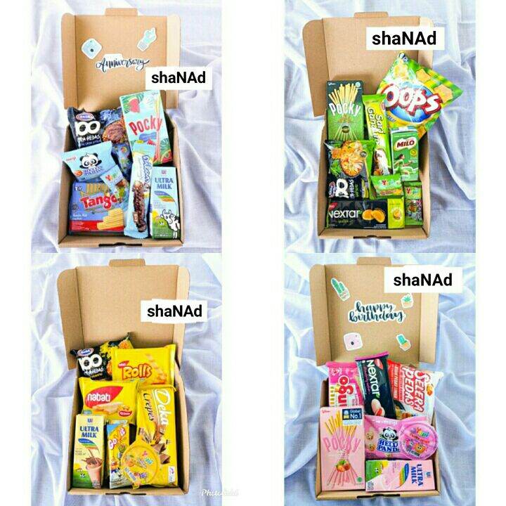Hampers Makanan/ Gift Box/ Snack Box/ Kado Ulang Tahun/ Valentine ...