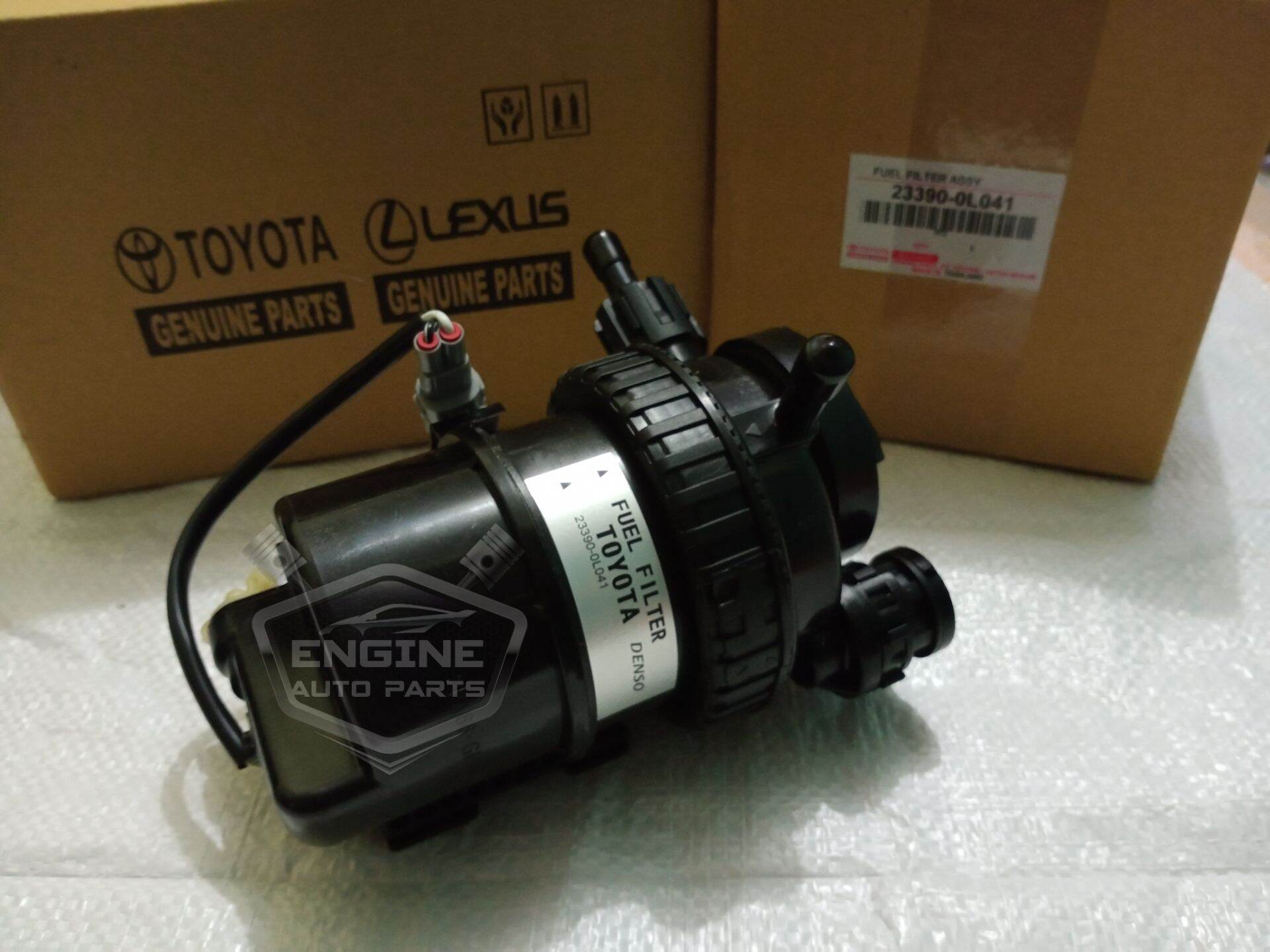 fuel filter assy filter solar assy rumah pompa solar innova inova disel/hilux/fortuner oem part ...