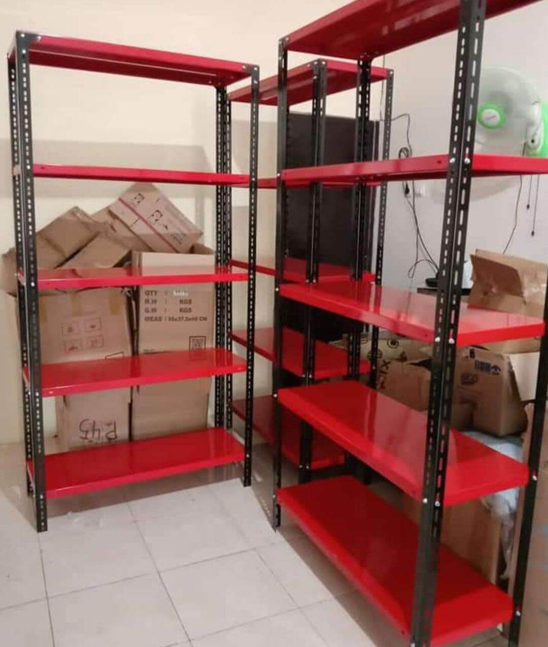 RAK GUDANG BESI SERBAGUNA 5SUSUN 100X40X200CM MURAH | Lazada Indonesia