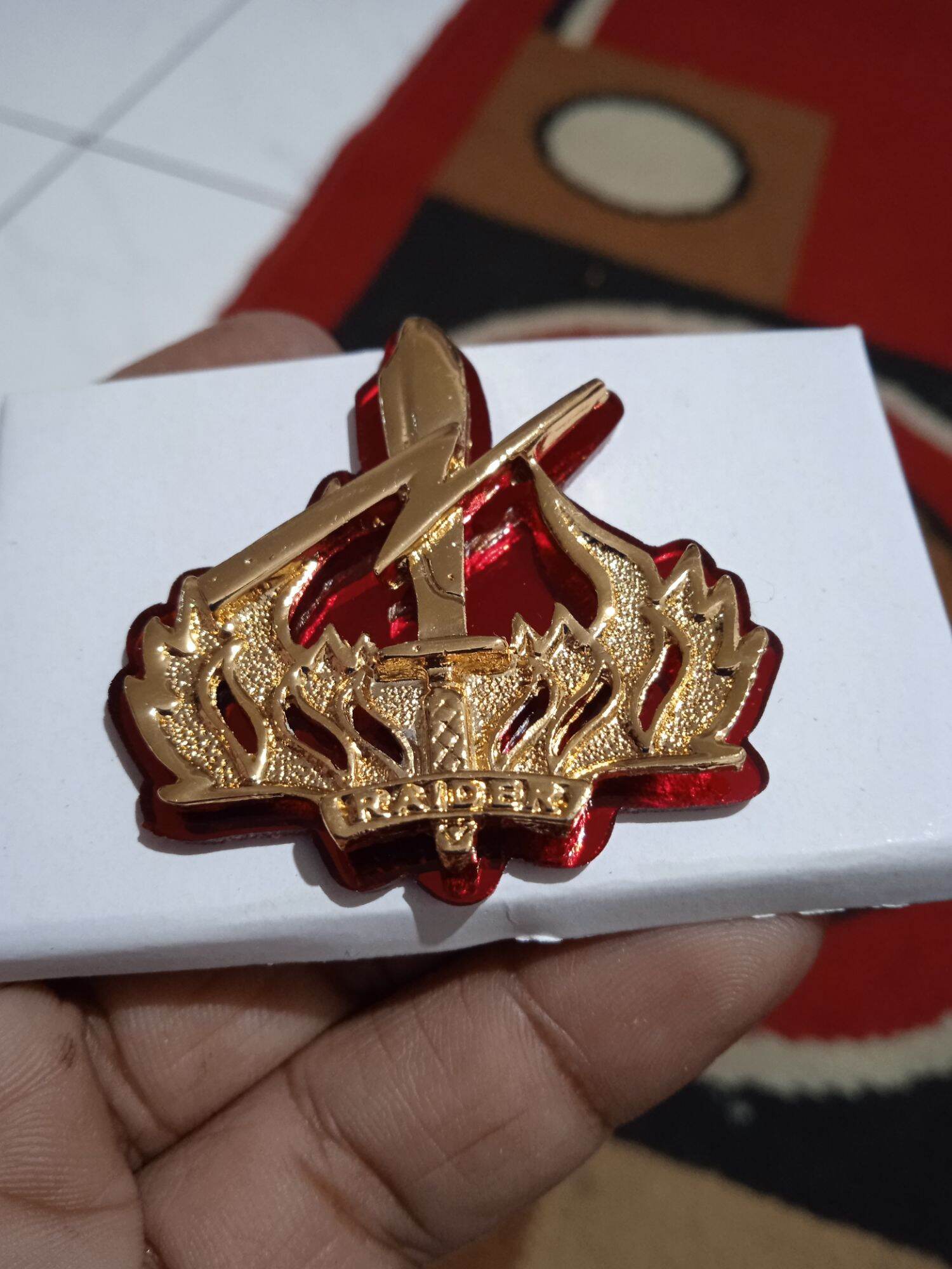 brevet wing pin raider dasar akrilik mika | Lazada Indonesia