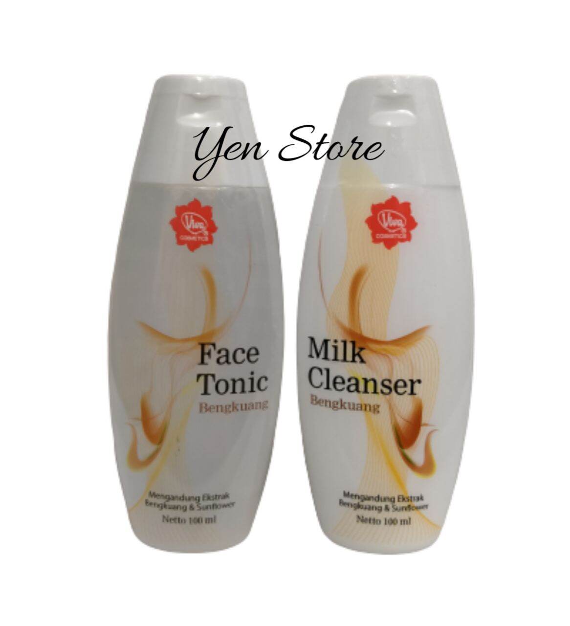 Paket Viva Face Tonic & Milk Cleanser Bengkoang 100ml | Lazada Indonesia