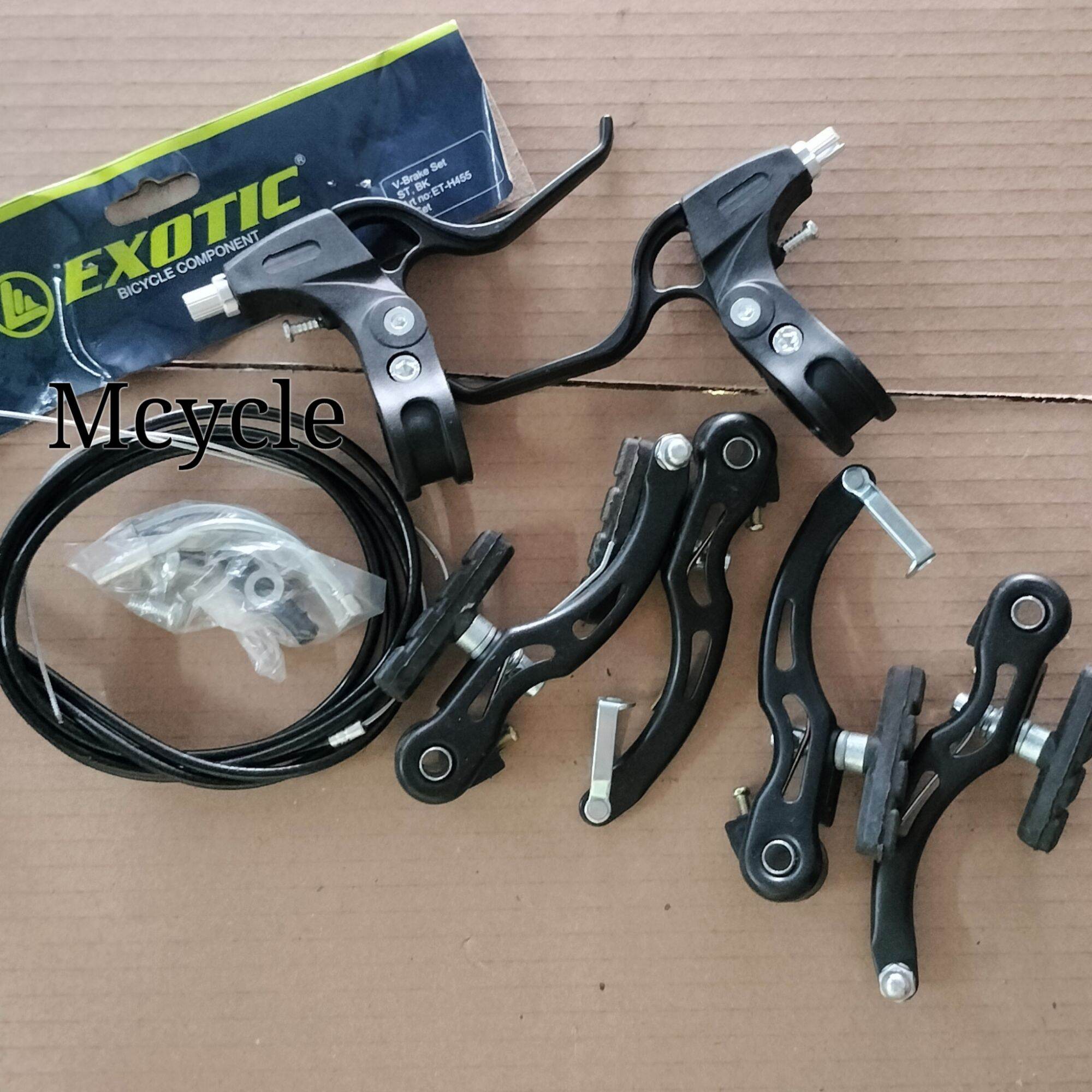 Rem set v-brake sepeda bmx 20 inch/ lipat/ MTB | Lazada Indonesia