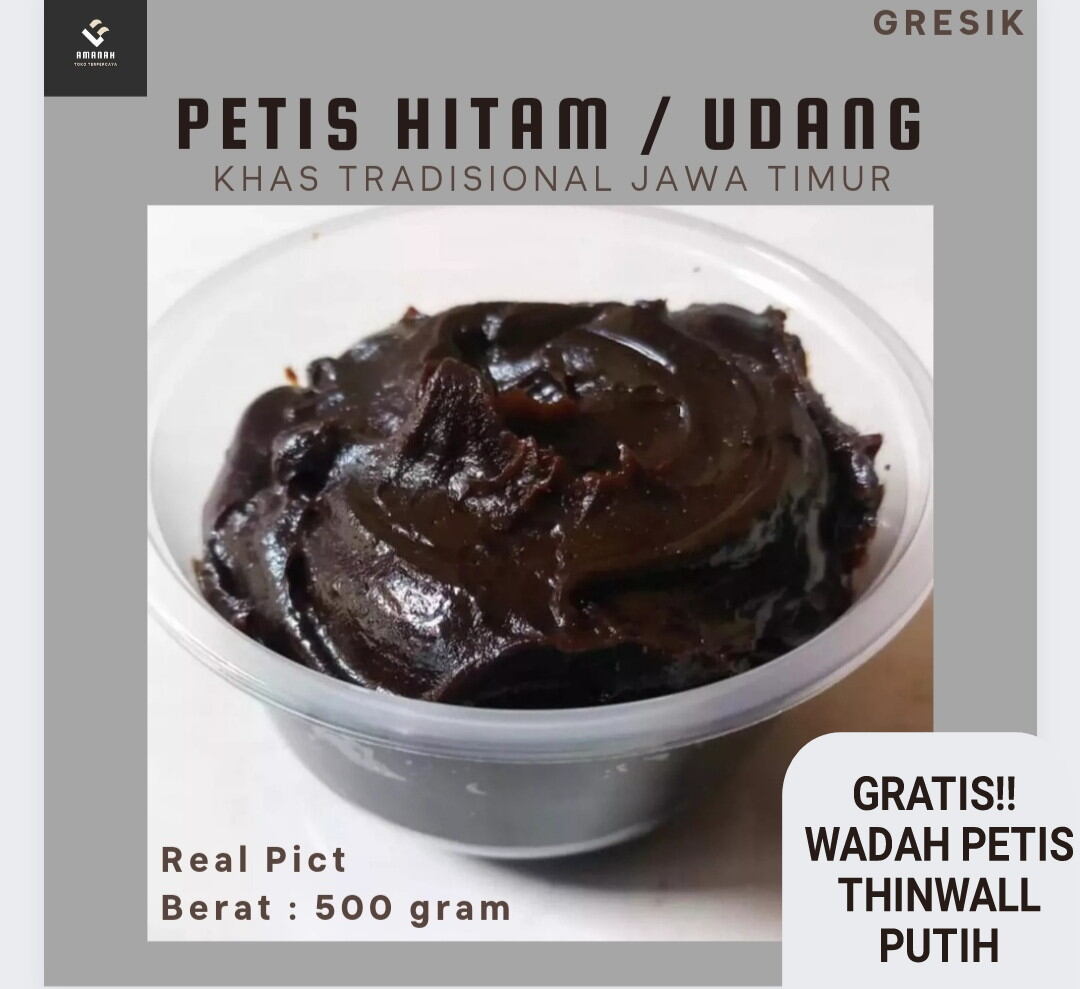 Petis Hitam Petis Udang (ISTIMEWA SUPER MURNI, TANPA TEPUNG) Khas Jawa ...