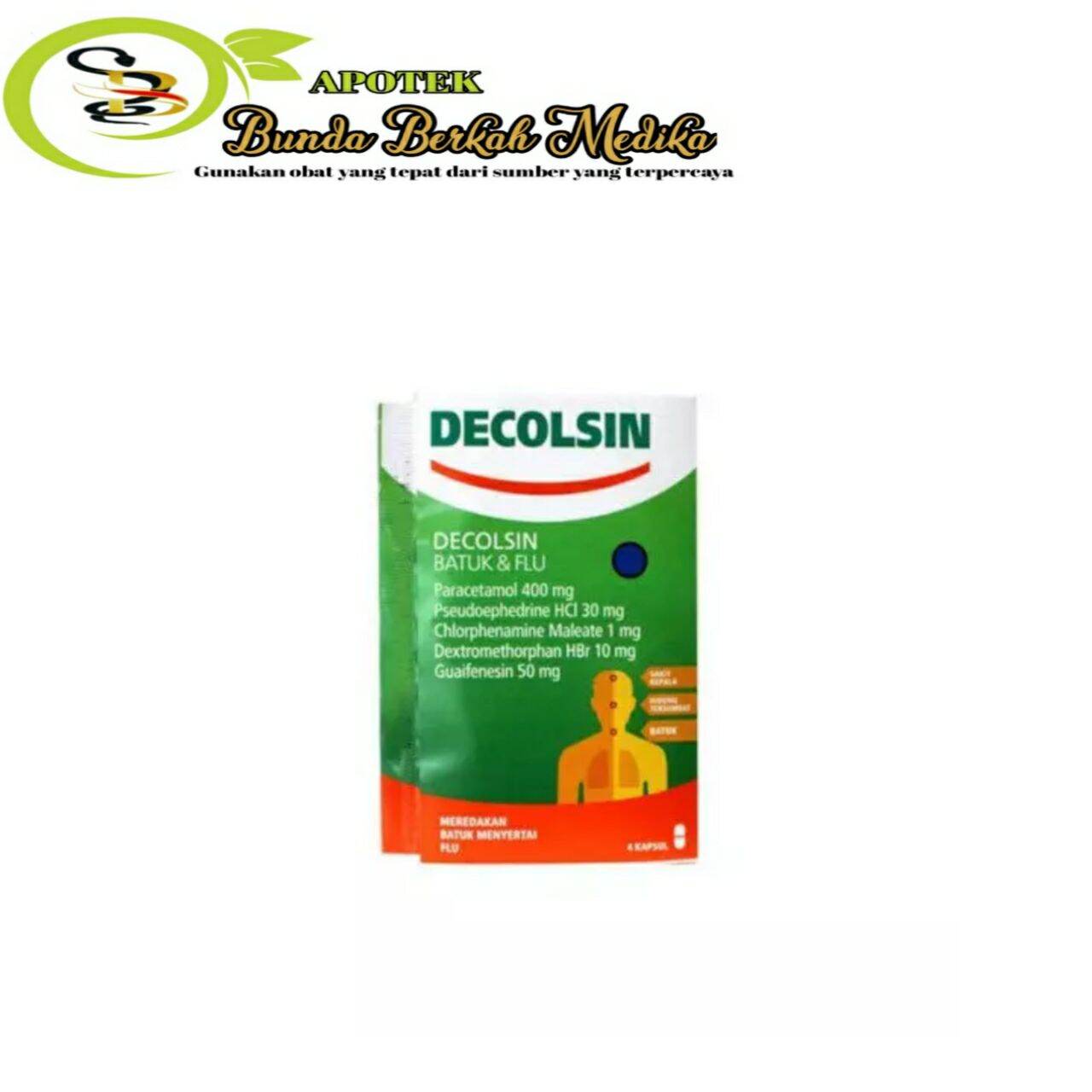 Decolsin tablet 1 strip | Lazada Indonesia