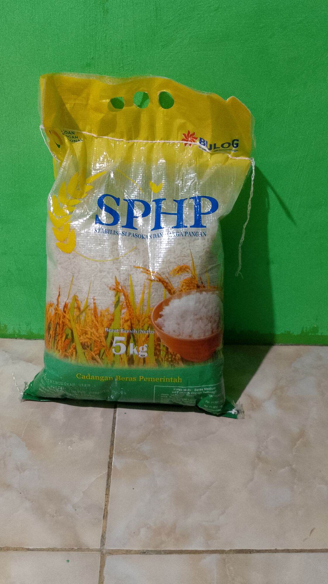 Beras SPHP 5kg, Beras Stabilisasi Pasokan Dan Harga Pangan Cadangan ...