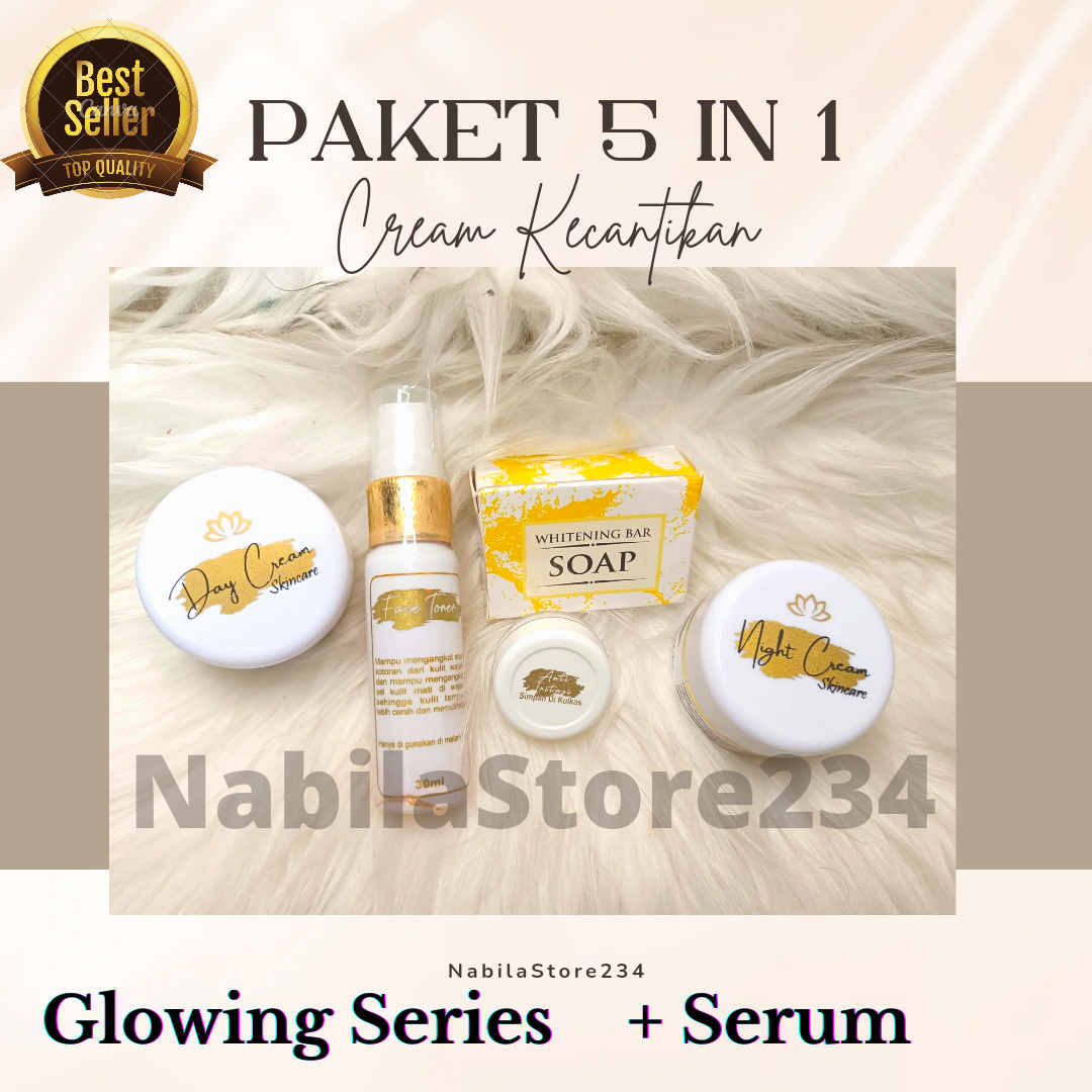 Nabila Skincare Paket Glowing + Serum | Lazada Indonesia